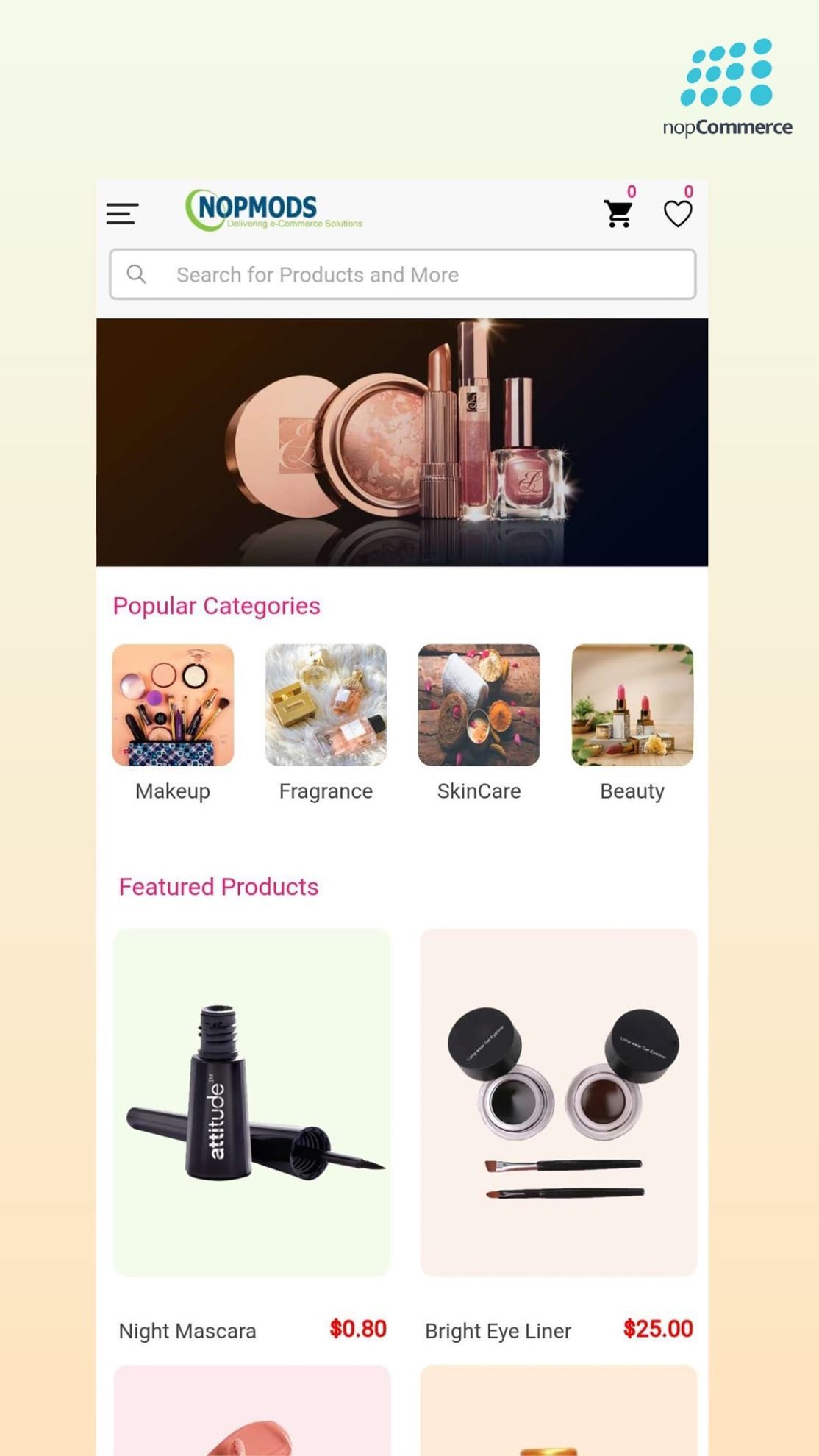 Nopcommerce Mobile App Ios And Android Nopmods Nopcommerce Mobile App Plugins Themes And