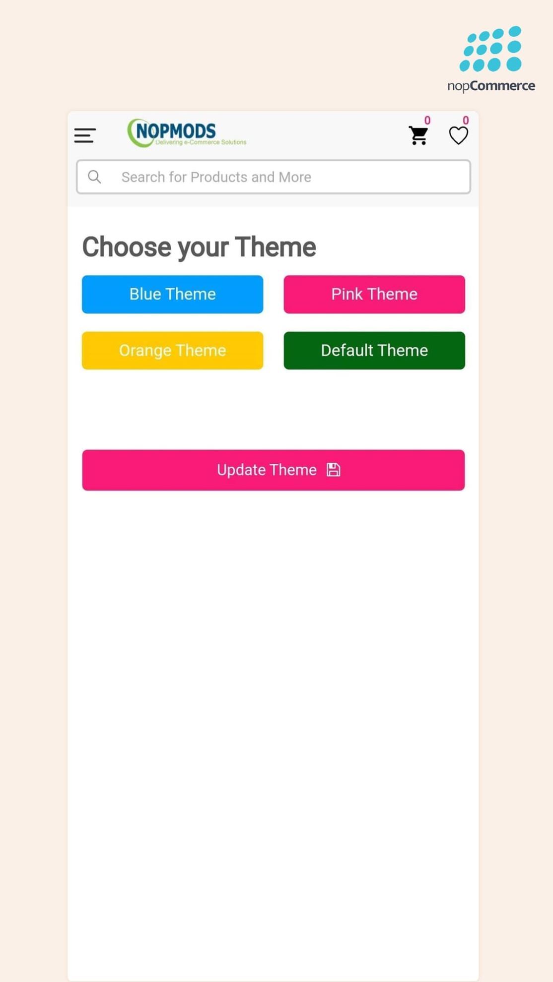 Nopcommerce Mobile App Ios And Android Nopmods Nopcommerce Mobile App Plugins Themes And